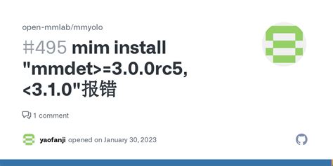 mim install mmdet 3 0 0rc5