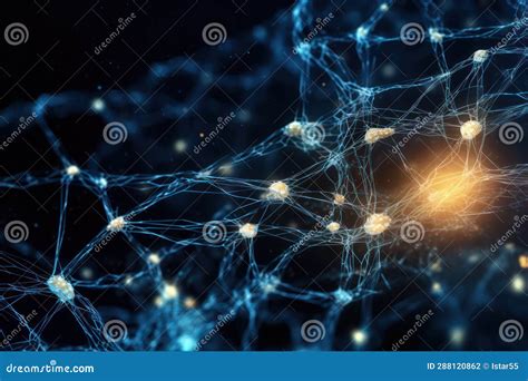 Sparks Of Synapses Artificial Intelligence Brain Synaptic Activity