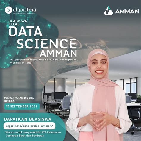 Algoritma Data Science School On Linkedin Ikut Program Beasiswa Kuasai Ilmu Data Dan Dapatkan