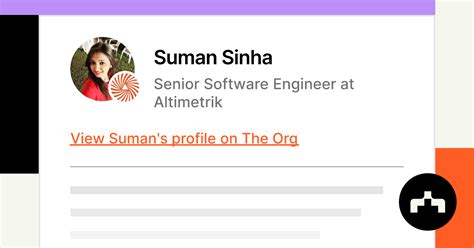 Suman Sinha Senior Software Engineer At Altimetrik The Org
