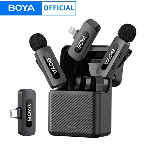 Беспроводной петличный микрофон Boya By V3 Aliexpress