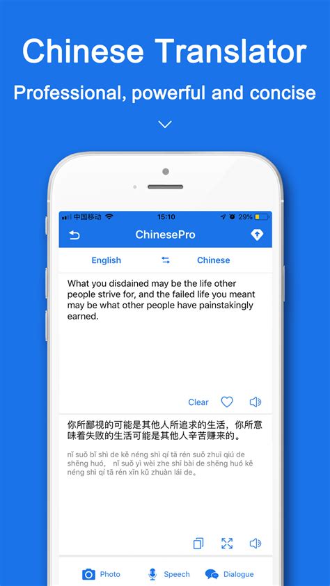 ChinesePro Chinese Translator For IPhone Download