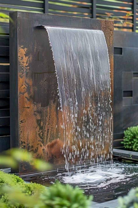 Pin By Ama Ghunney On Water Features Water Feature Wall Outdoor Wall