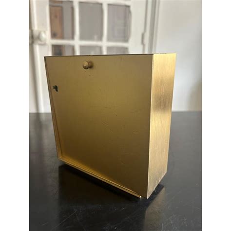 Brass Pendulum Clock 1970s Chairish