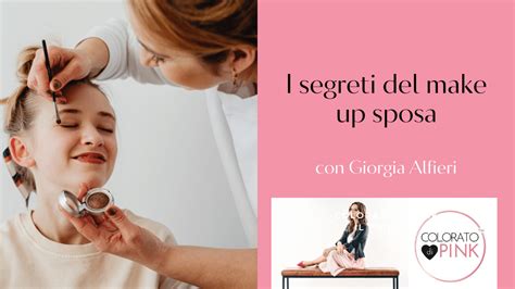 I Segreti Del Make Up Sposa Colorato Di Pink