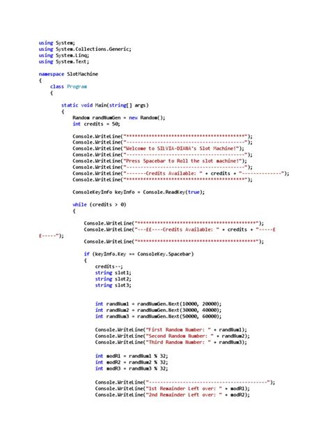 Program Using Using Using Using Namespace Class Pdf Computer Programming Software Engineering