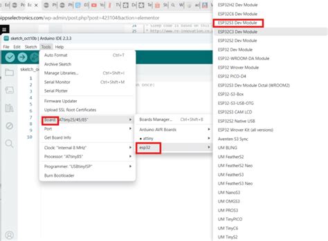 ESP32 S3 DevKitC 1 Blink Onboard RGB LED Phipps Electronics