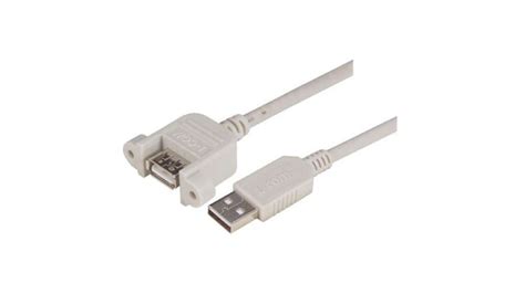 Upmaa 03m L Com Usb 2 0 Male Usb To Female Usb A 300mm Rs