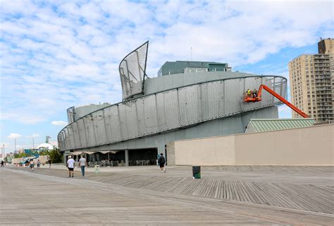 Sharks Get A Prime Spot On The Coney Island Boardwalk