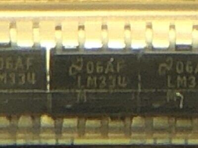 LM334M 3 Terminal Adjustable Current Source 8 SOIC LM334 EBay