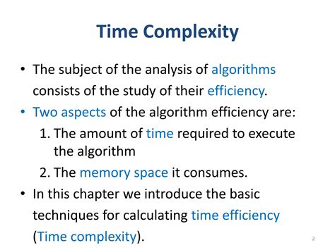 Lecture 3 Complexity Ppt