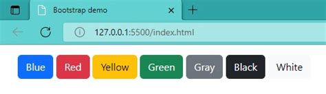 Basic Bootstrap Colors Nucleio Information Services