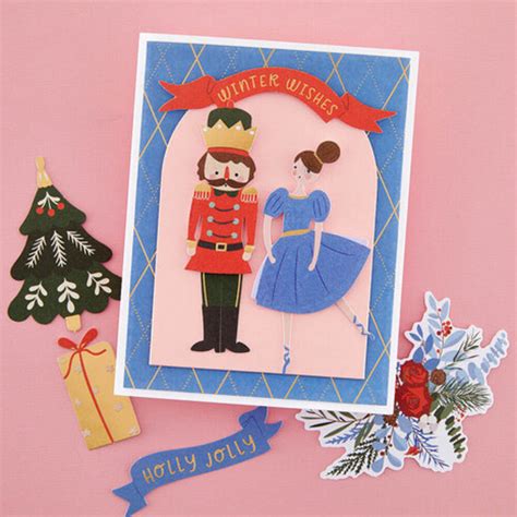 Spellbinders Nutcracker Ballet Printed Die Cuts Scs 299 Paperpadsnl