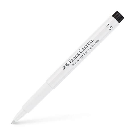 Marcador Pitt Artist Pen Blanco 167893 Faber Aleman