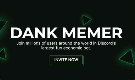 Dank Memer Discord Bot Servertilt