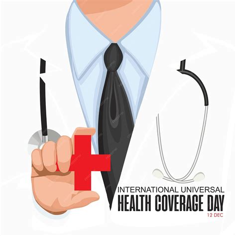 Premium Vector International Universal Health Coverage Day