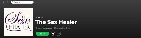 Sex Playlist The Sex Healer Life Coaching And Therapy