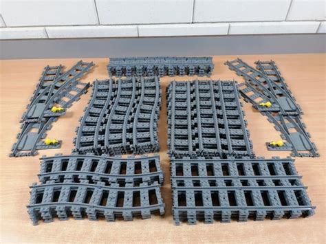 Lego Geen Serie Lego Train Trein Rails 124 Stuks Catawiki