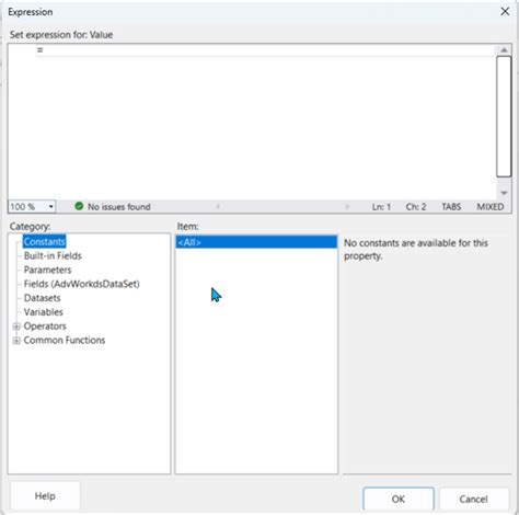 datasets in ssrs to define the data structure