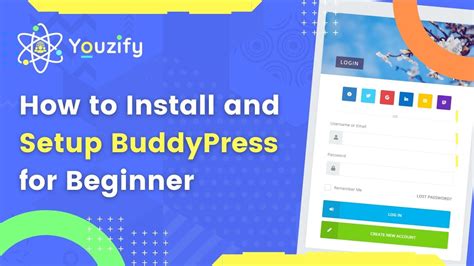 How To Install And Setup Buddypress For Beginner Youtube