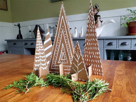 How To Make Cardboard Trees