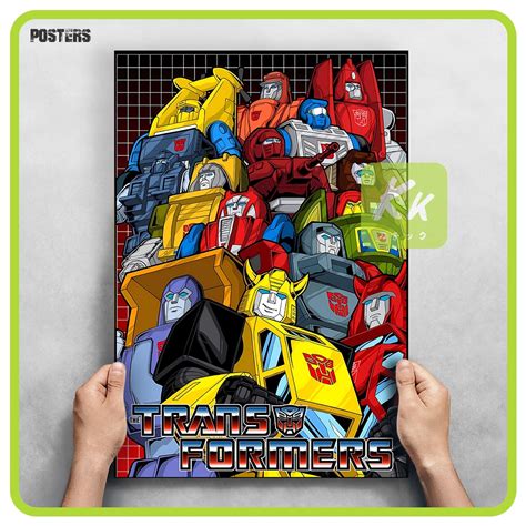 Transformers Minibots Poster 11 X 16 Inches Shopee Philippines