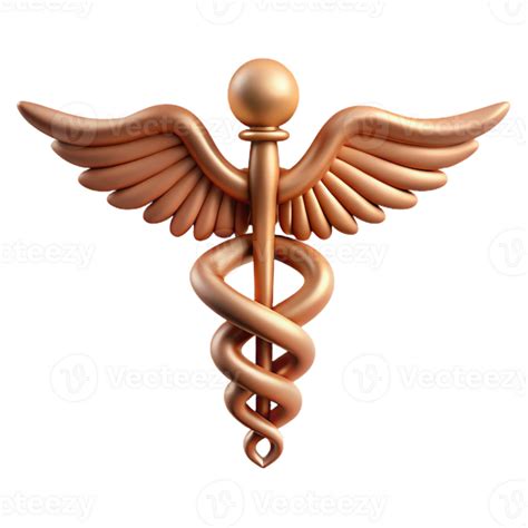 Intense Beautiful Hyper Specific Isolated Cutout Of Hermes Caduceus Photorealistic Ultra