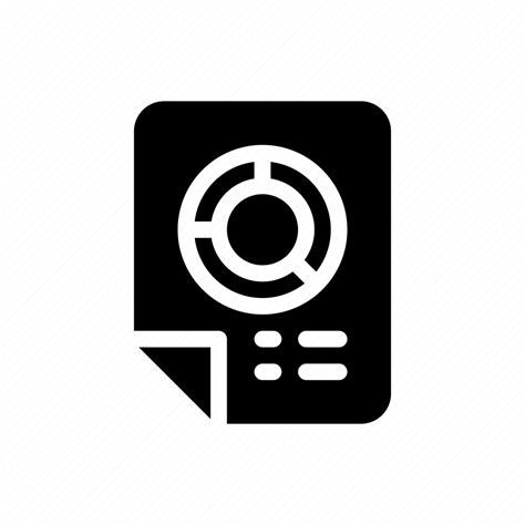 Pie Chart Report File Analysis Statistics Icon Download On