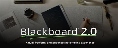 Blackboard 20 Smart Scan Reusable Notebook Eco Friendly