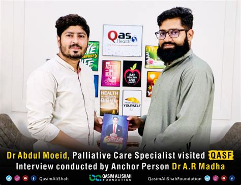 dr abdul moeid palliative qasim ali shah foundation
