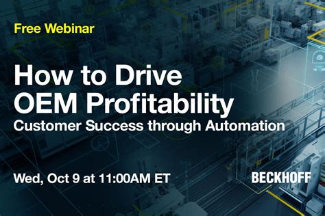 Beckhoff Automation Canada On Linkedin Automation Engineering Manufacturing