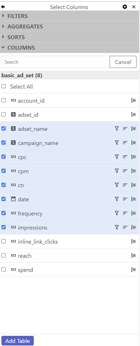 sourcetable docs sheets