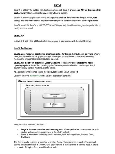 Unit5cs3391 Pdf Java Programming Language Operating System