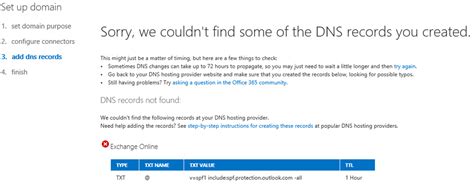 Does Your Office 365 DNS Records Check Fail Dave Stork S IMHO