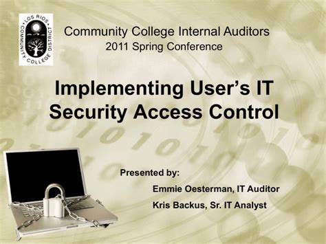 Implementing Security Access Control