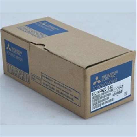 Mitsubishi 200W 3000Rpm AC Servo Motor HC-KFS23-S43 - Servo Motors