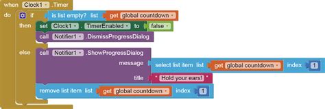 How To Make A Countdown Mit App Inventor Help Mit App Inventor