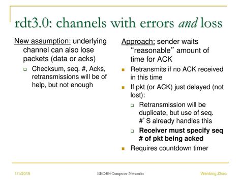 Eec 484 Computer Networks Ppt Download