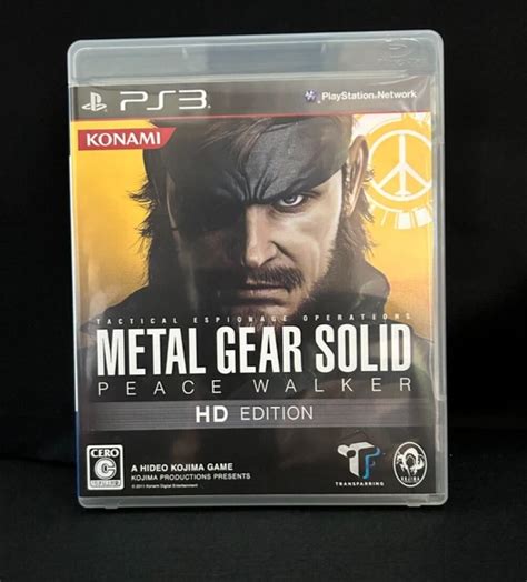 Metal Gear Solid Peace Walker Hd Edition Sony Playstation 3 Japanische