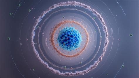 Visual Representation Of Atomic Orbital Electron Clouds In Quantum