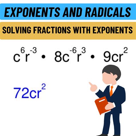 Exponents And Radicals Worksheets Exponents And Multiplication Worksheets Made By Teachers