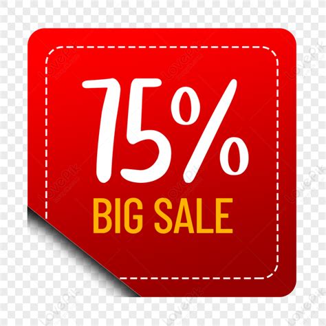 75 큰 할인 프로모션 포스터 일러스트재고 정리마케팅 Png 일러스트 무료 다운로드 Lovepik