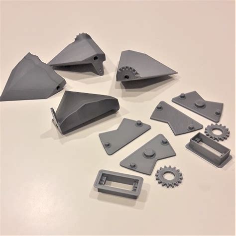 3d Printed Thrust Vector Kit For Freewing 90mm F22 Print Aircraft
