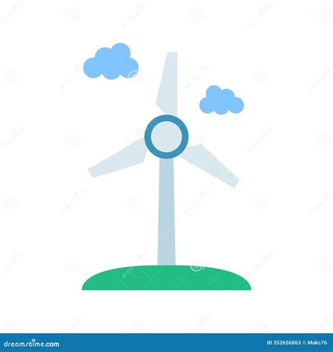 Generator Icon Alternating Current Source Alternative Power Source Of