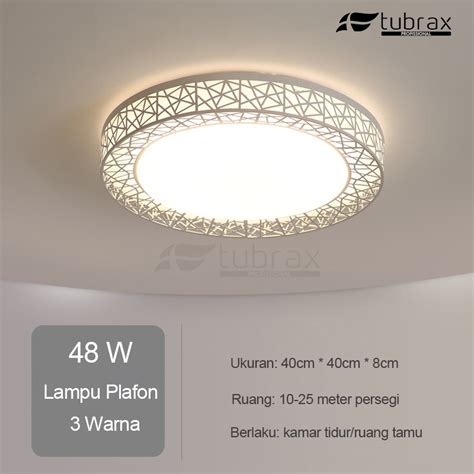 Tx Led Lampu Plafon Led Warna Lampu W W Hias Ruang Tamu Kamar Tidur Ceilling Lamp