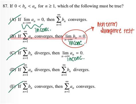 Convergence Test Help R Calculus