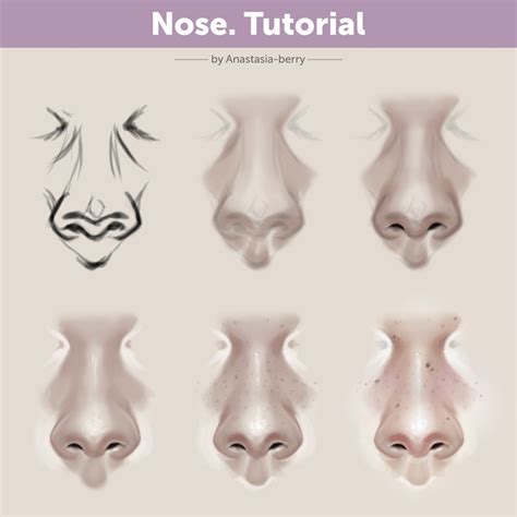Nose Tutorial By Anastasia Berry On Deviantart Artofit