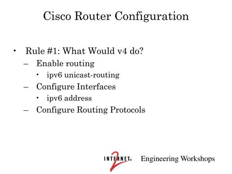 PPT Router Configuration PowerPoint Presentation Free Download ID 183921