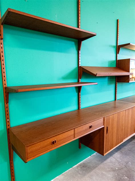 Hyllsystem I Teak 1960 Tal • Reformfurniture