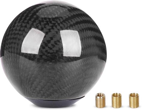 Ando Racing Carbon Fiber Shift Knob Gearuniversal Carbon Fiber Style Round Ball